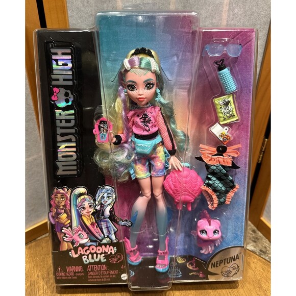 monster high | Toys | Monster High Doll Lagoona Blue Pet Piranha ...